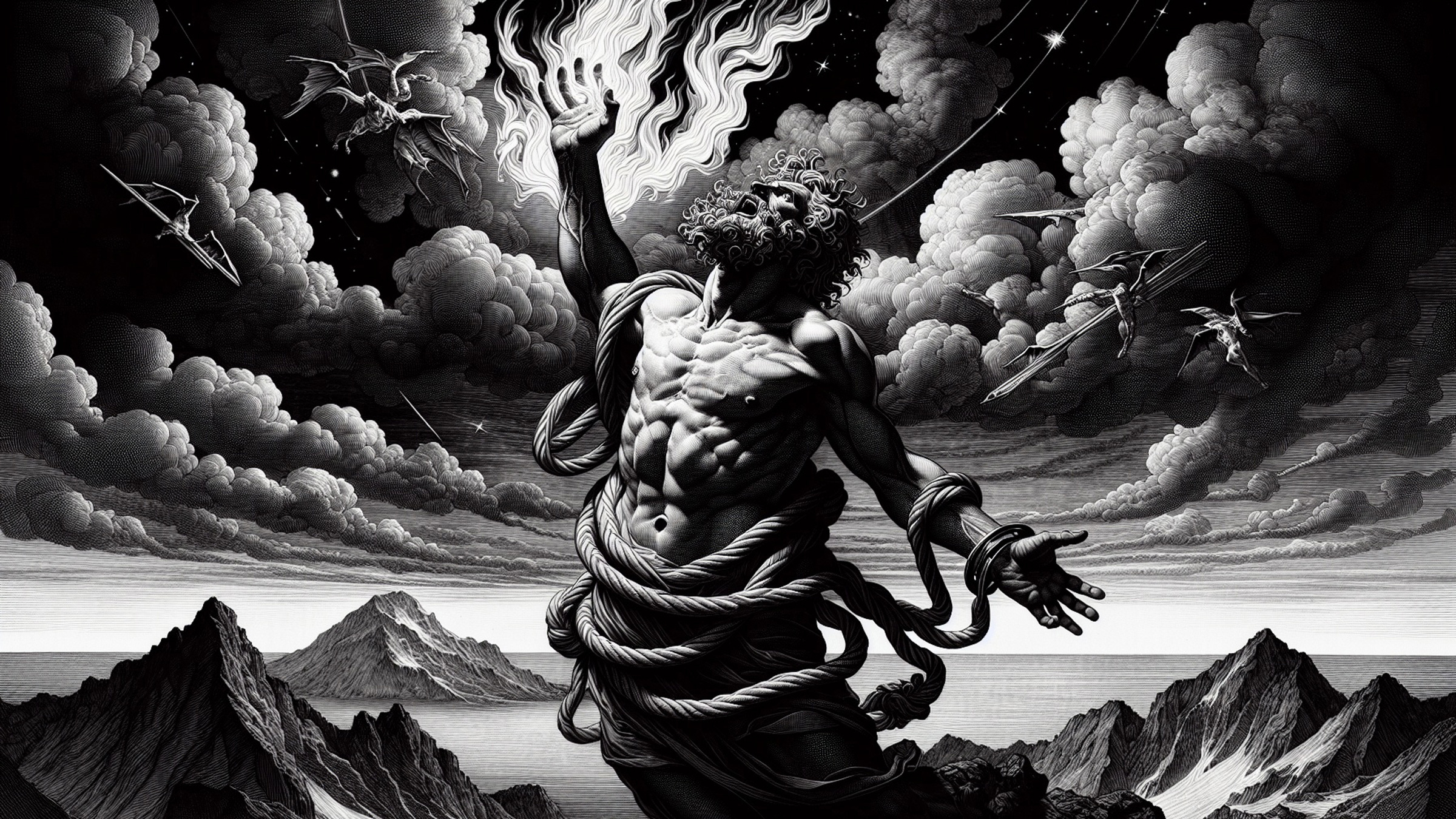 The Promethean Dilemma of AI at the Intersection of Hallucination and ...