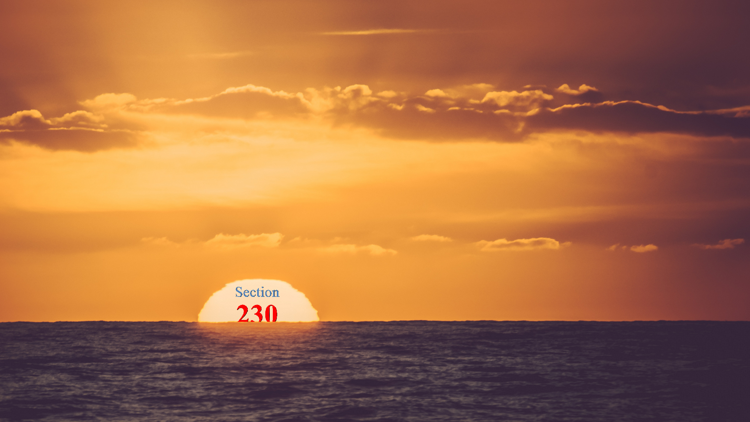 Sunset Section 230 and Unleash the First Amendment – Communications of ...